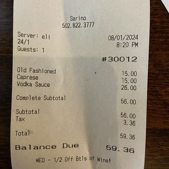 SARINO - Updated December 2024 - 655 Photos & 309 Reviews - 1030 Goss ...