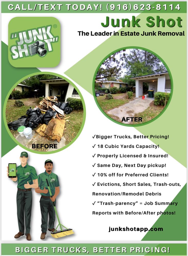 JUNK SHOT JUNK REMOVAL - Updated August 2025 - 19 Photos - Sacramento ...