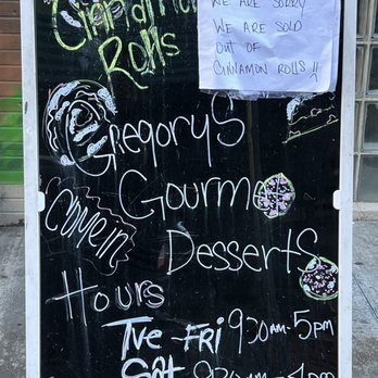 GREGORY’S GOURMET DESSERTS - Updated January 2025 - 635 Photos & 705 ...