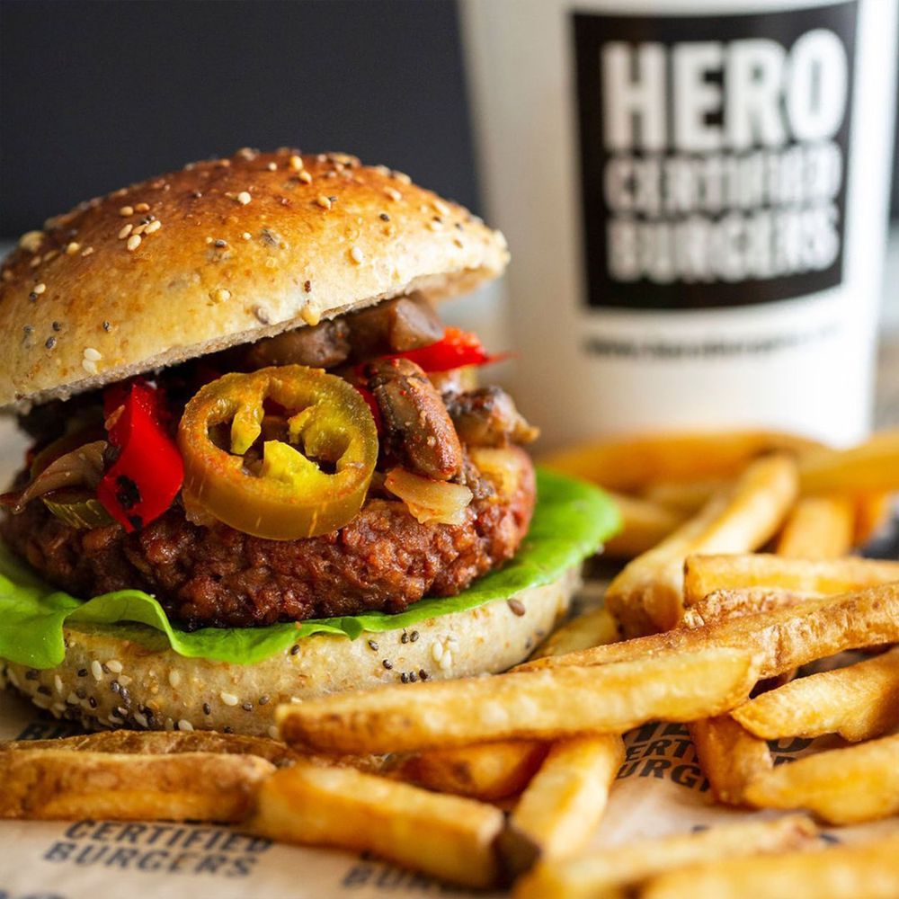 HERO CERTIFIED BURGERS - YONGE & WELDRICK - Updated October 2025 - 65 ...