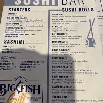 BIG FISH GRILL REHOBOTH - Updated July 2025 - 884 Photos & 917 Reviews ...