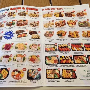 HONU’S KALBI & SUSHI - Updated June 2024 - 256 Photos & 75 Reviews ...