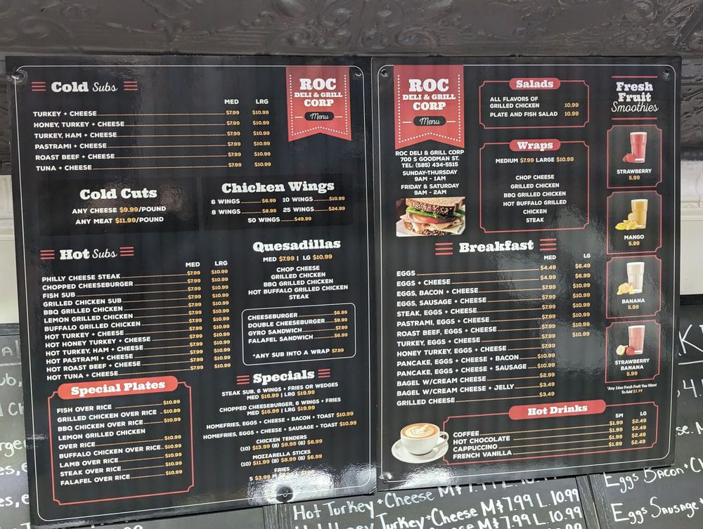 ROC DELI & GRILL - Updated April 2026 - 700 S Goodman St, Rochester ...