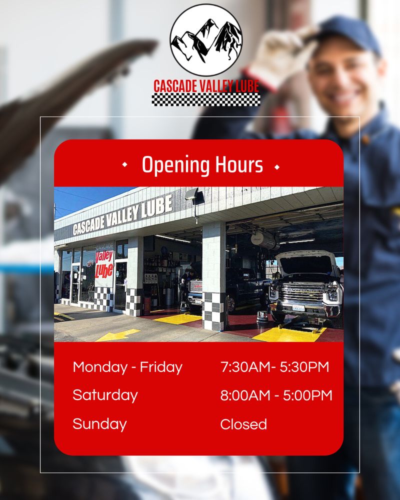 CASCADE VALLEY LUBE - Updated November 2025 - 20 Photos - 2506 Main St ...