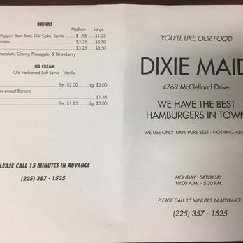 DIXIE MAID DRIVE-IN - Updated August 2024 - 11 Photos & 16 Reviews ...