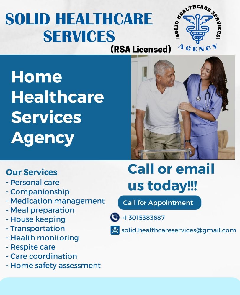 SOLID HEALTHCARE SERVICES - Landover, Maryland - Home Health Care - Phone Number - Yelp