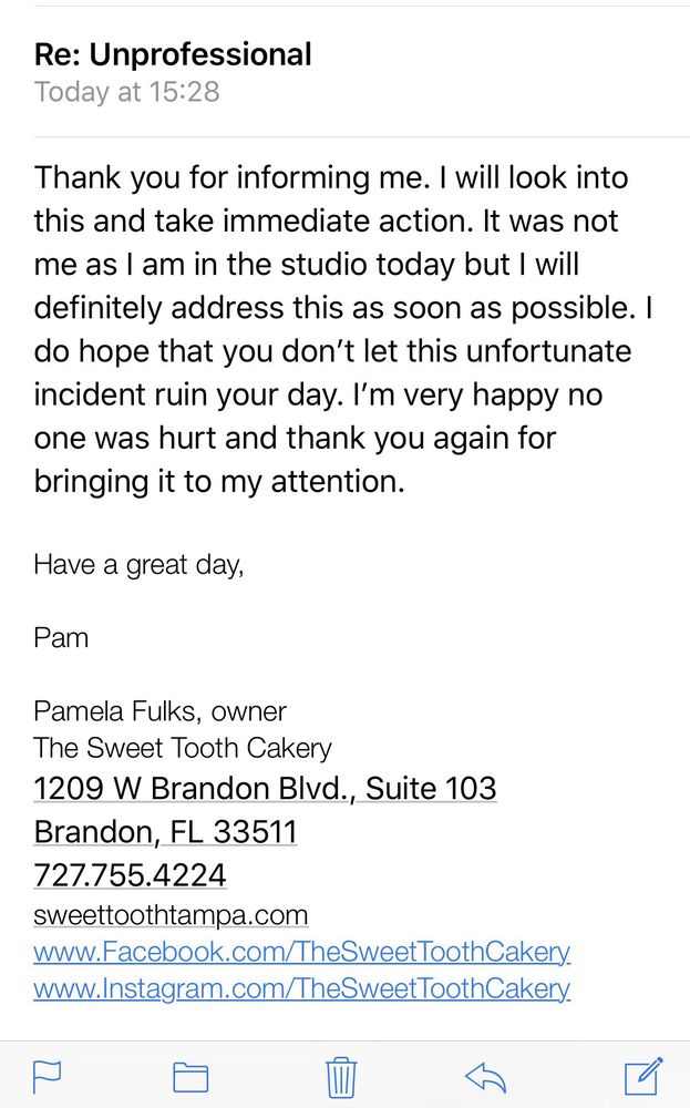 SWEET TOOTH CAKERY - Updated January 2026 - 220 W Brandon Blvd, Brandon ...