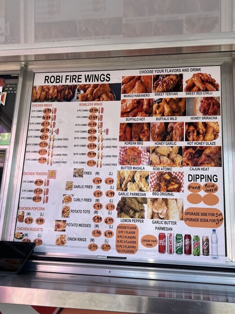 ROBI FIRE WINGS - Updated August 2025 - 16201 S Harlan Rd, Lathrop ...