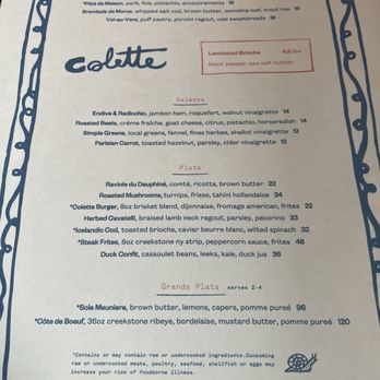 COLETTE OTR * MOSTLY FRENCH RESTAURANT BY CHEF DANNY COMBS - Updated ...