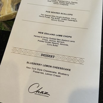 CHAZ ON THE PLAZA - Updated February 2025 - 281 Photos & 212 Reviews ...