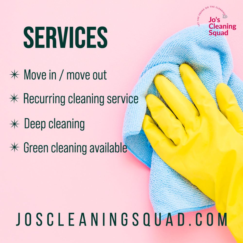 JO’S CLEANING SQUAD - Updated November 2024 - Menlo Park, California ...