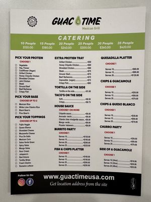 GUAC TIME MEXICAN GRILL - Updated December 2025 - 11 Photos - 25-27 ...