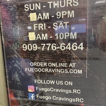 FUEGO CRAVINGS - Updated March 2025 - 334 Photos & 432 Reviews - 11563 ...