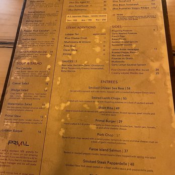 PRIMAL STEAKHOUSE - Updated June 2024 - 1668 Photos & 714 Reviews ...