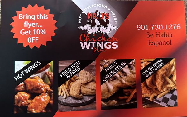 MR J’S WINGS - Updated November 2024 - 28 Photos & 10 Reviews - 1105 N ...