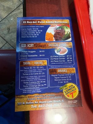 EL REY DEL POLLO ASADO - 10 Reviews - 322 W Rollins Rd, Round Lake ...