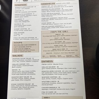 DRAPER’S STEAK & SEAFOOD - Updated August 2024 - 164 Photos & 131 ...