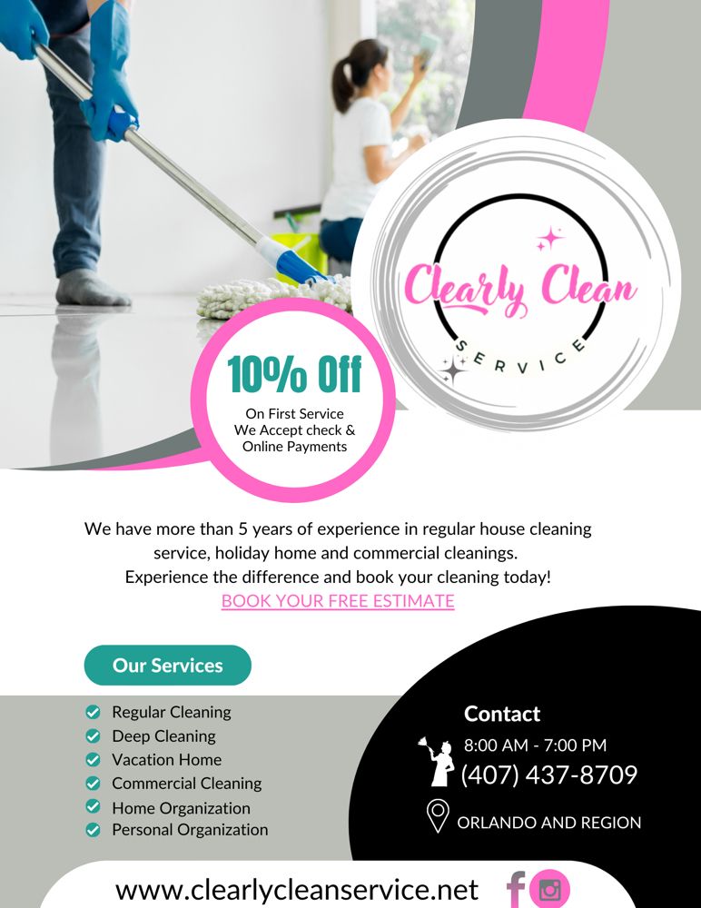 CLEARLY CLEAN SERVICE - Updated May 2025 - Request a Quote - 10 Photos ...
