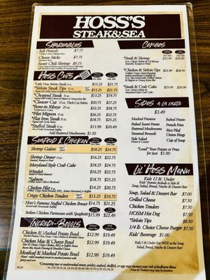 HOSS’S STEAK & SEA HOUSE - Updated December 2025 - 35 Photos & 44 ...