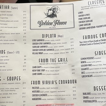 GOLDEN FLEECE RESTAURANT - Updated June 2025 - 371 Photos & 420 Reviews ...