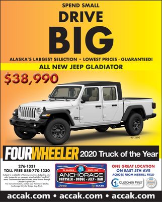 ANCHORAGE CHRYSLER DODGE JEEP RAM CENTER - Updated September 2024 - 136 ...