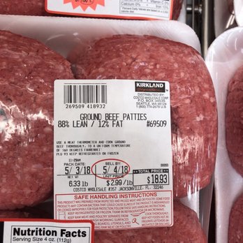 Costco Hamburger Patty Nutrition Facts | Besto Blog