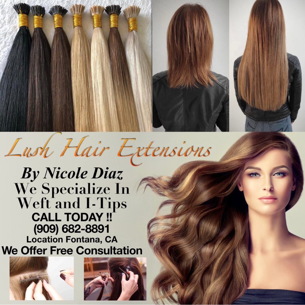 LUSH HAIR EXTENSION - Fontana, CA - Yelp