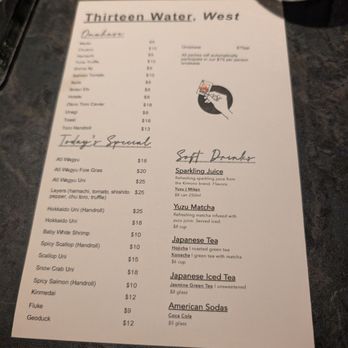 THIRTEEN WATER - Updated October 2025 - 367 Photos & 42 Reviews - 366 W ...