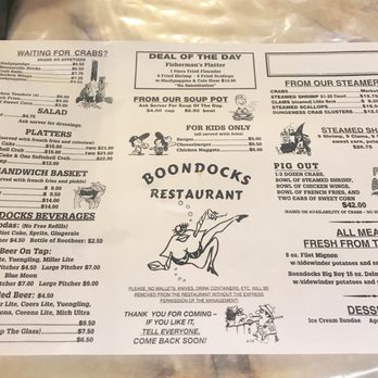 BOONDOCKS RESTAURANT & STORE - Updated June 2025 - 29 Photos & 54 ...