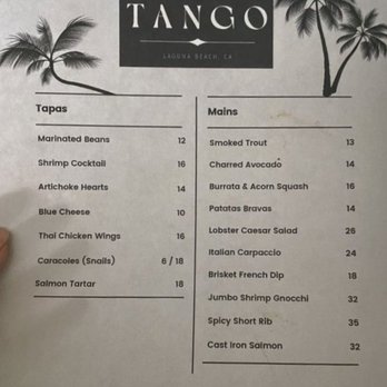 TANGO - Updated June 2024 - 35 Photos & 19 Reviews - 305 Forest Ave ...