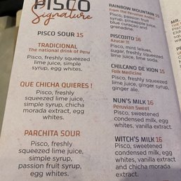PISCO PERUVIAN GASTROBAR - Updated September 2025 - 743 Photos & 237 ...