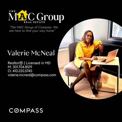 VALERIE MCNEAL - COMPASS - Updated April 2024 - Contact Agent - 10050 ...