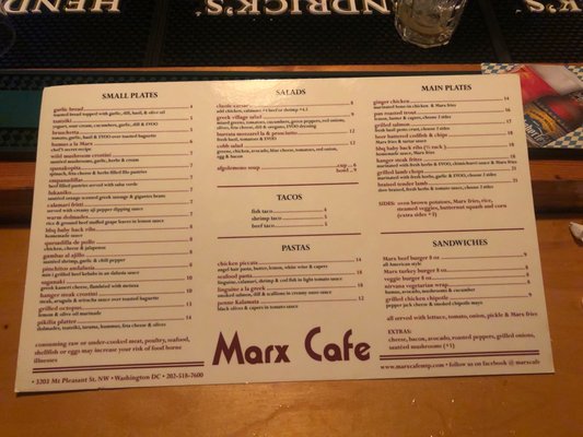 MARX CAFE - 39 Photos & 184 Reviews - 3203 Mt Pleasant St NW ...