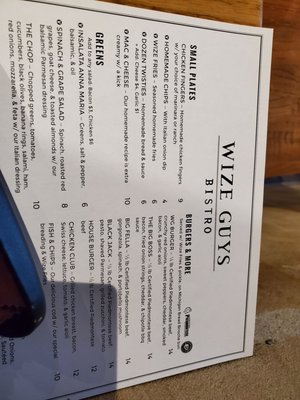 WIZE GUYS BISTRO - Updated March 2025 - 44 Photos & 27 Reviews - 26123 Huron River Dr, Flat Rock ...