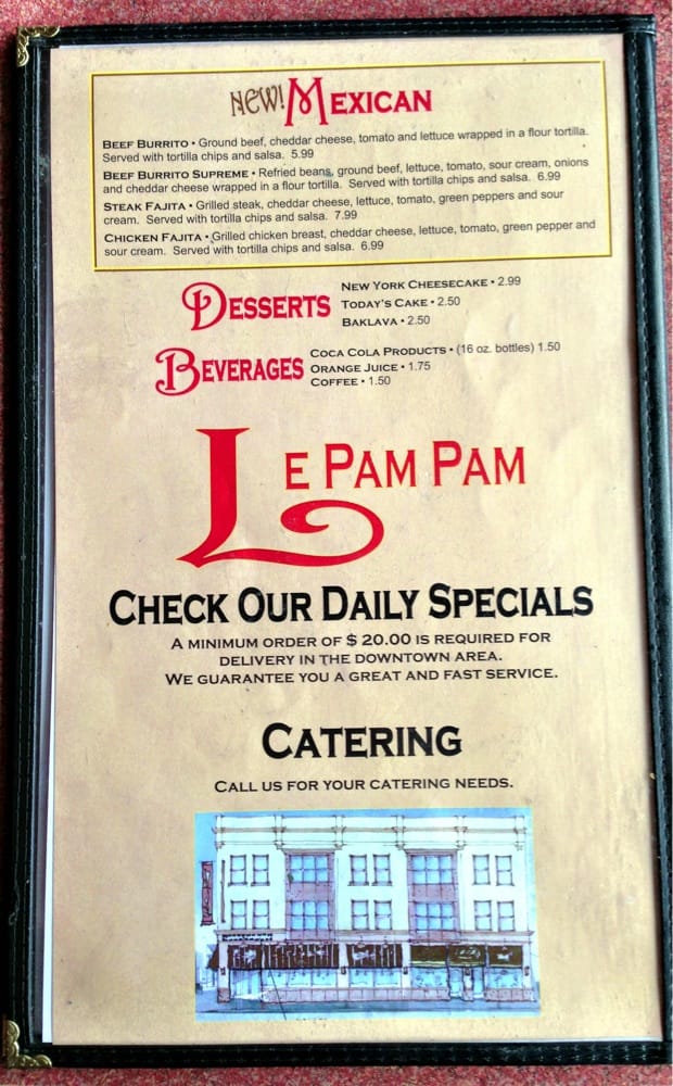 Le Pam Pam Pizza & Subs - Pizza - 901 Madison Ave, Toledo, OH ...