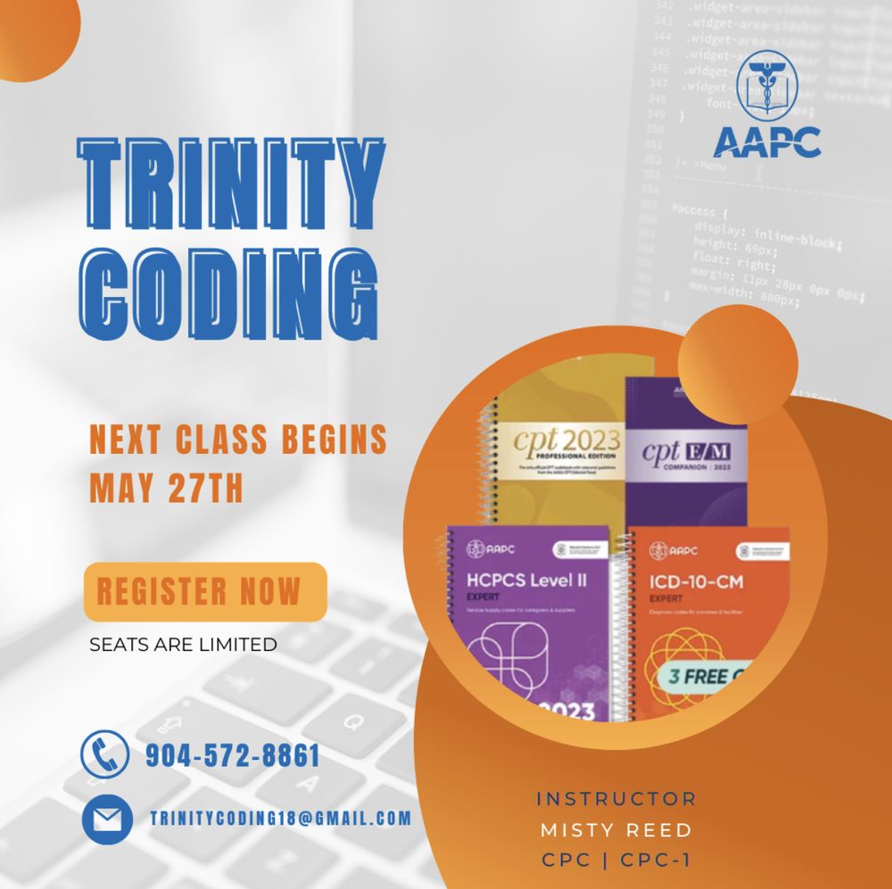 TRINITY MEDICAL CODING ACADEMY - Updated August 2025 - Middleburg ...