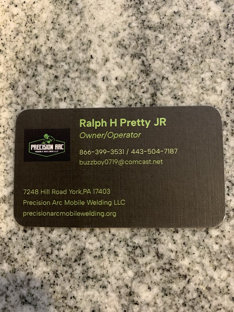 PRECISION ARC MOBILE WELDING - Updated December 2025 - 7248 Hill Rd ...