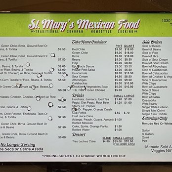 ST MARY’S MEXICAN FOOD - Updated September 2025 - 148 Photos & 325 ...