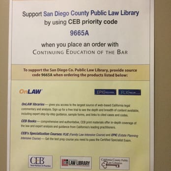 SAN DIEGO LAW LIBRARY - Updated December 2025 - 25 Photos & 18 Reviews ...