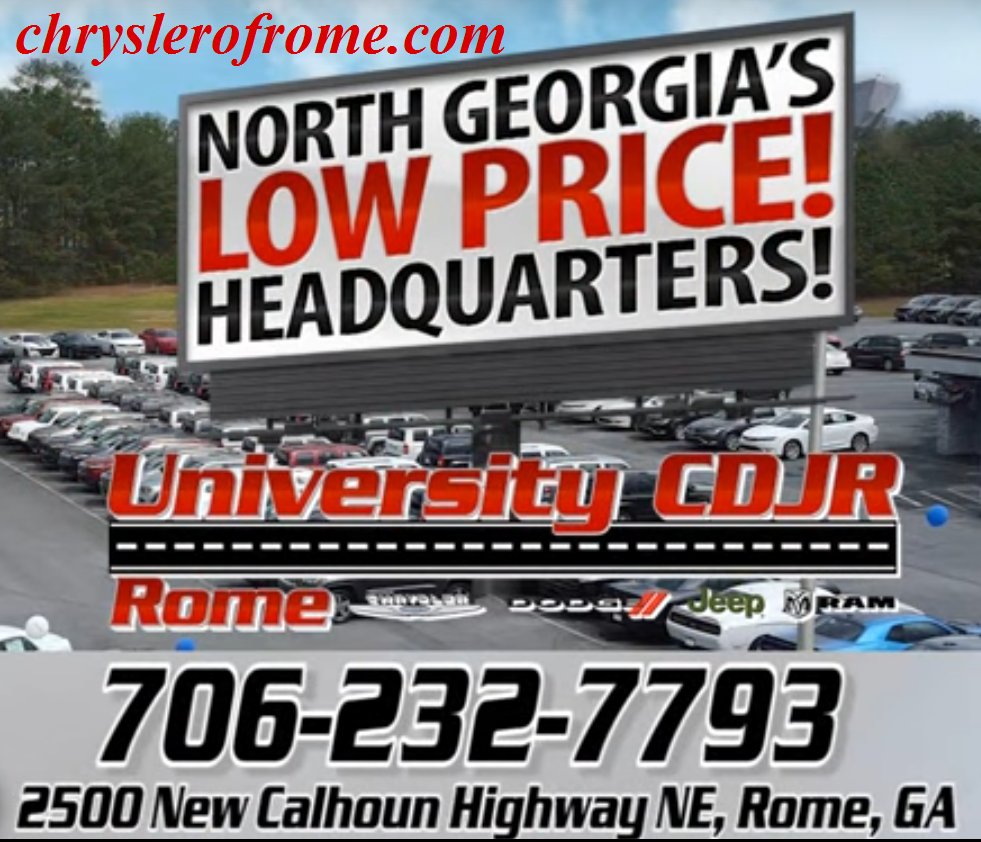 UNIVERSITY CHRYSLER DODGE JEEP RAM - Updated January 2026 - 2500 New ...