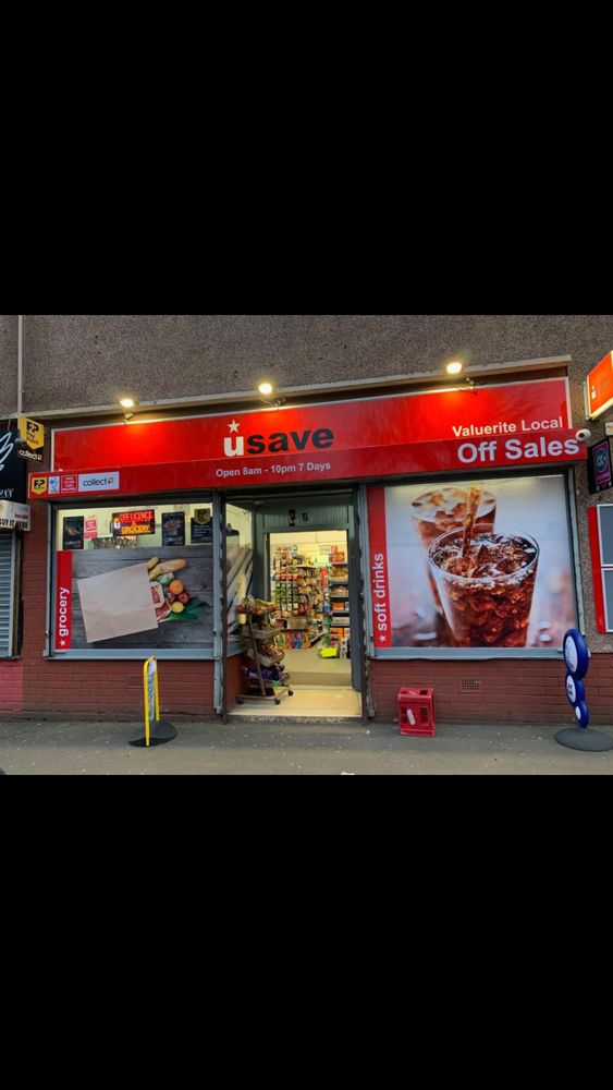 USAVE - Convenience Stores - 4 Barscube Terrace, Paisley, Renfrewshire ...