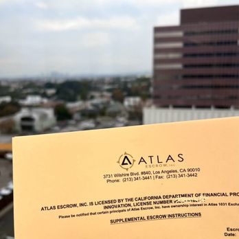 ATLAS ESCROW, INC. - Updated December 2025 - 16 Reviews - 3731 Wilshire ...