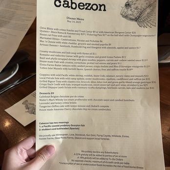 CABEZON - Updated October 2025 - 533 Photos & 578 Reviews - 5200 NE ...