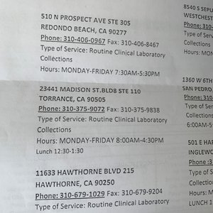 LABCORP - 67 Photos & 61 Reviews - 510 N Prospect Ave, Redondo Beach ...