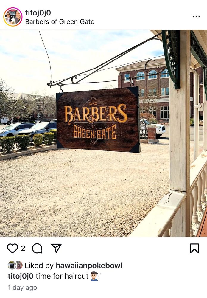 BARBERS OF GREEN GATE - Updated July 2025 - 33 Reviews - 76 W ...