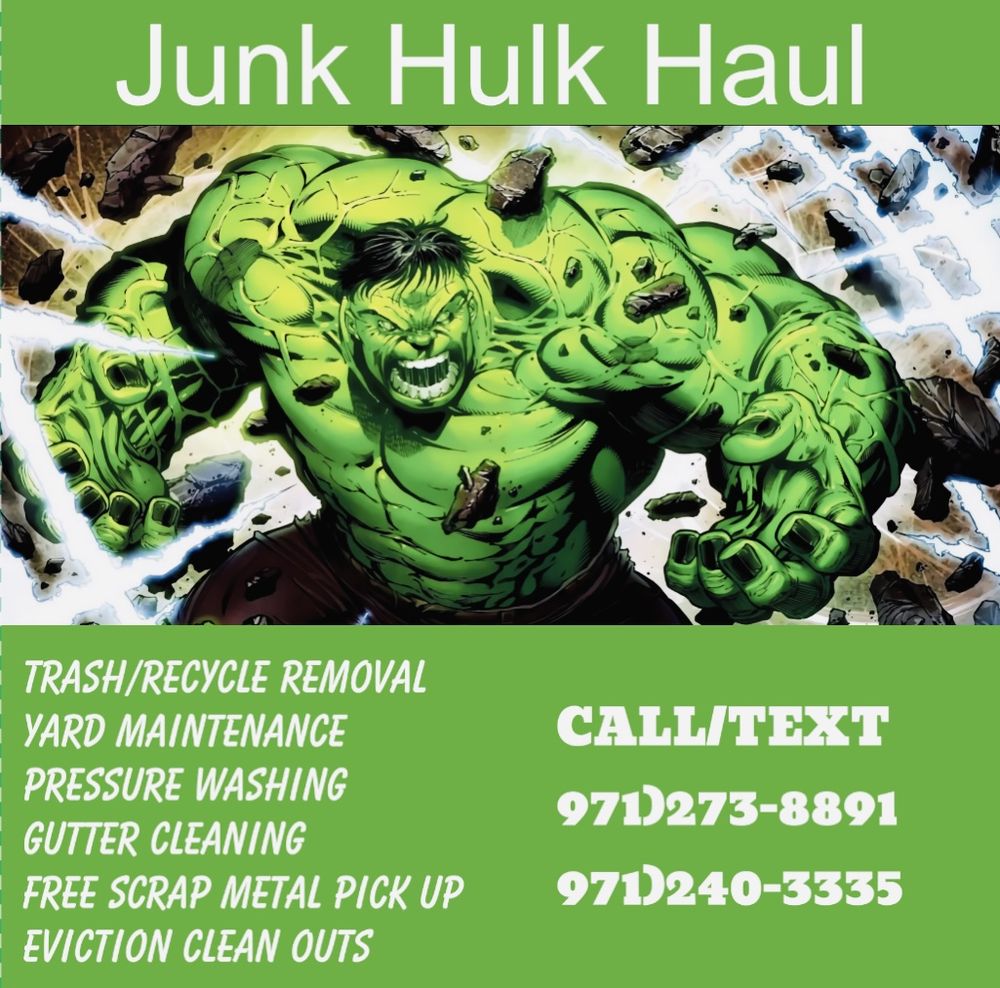 JUNK HULK HAUL - Updated August 2024 - Request a Quote - Salem , Oregon ...