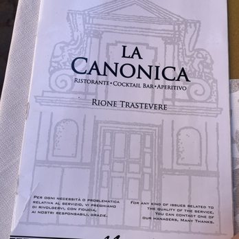 LA CANONICA - Updated June 2025 - 138 Photos & 72 Reviews - Vicolo del ...