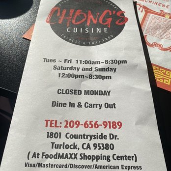 CHONG’S CUISINE - Updated January 2025 - 322 Photos & 383 Reviews (3.9 ...