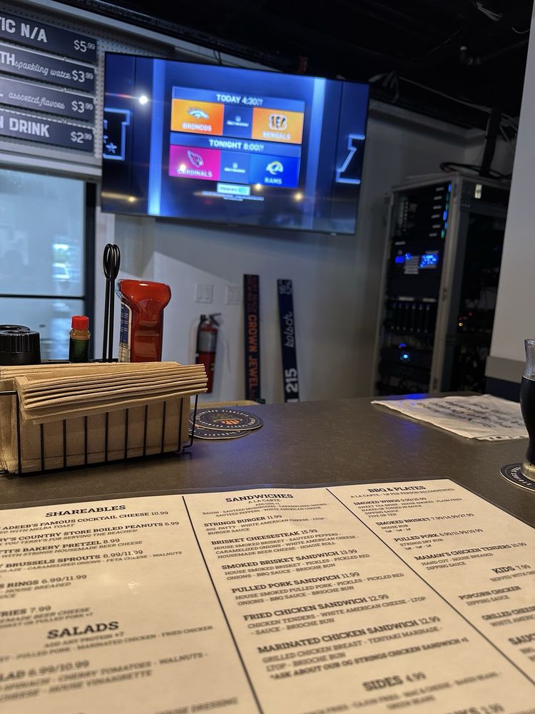 STRINGS SPORTS BREWERY - Updated February 2025 - 31 Photos & 13 Reviews ...