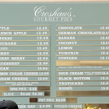 CROSHAW’S GOURMET PIES - Updated January 2026 - 155 Photos & 187 ...